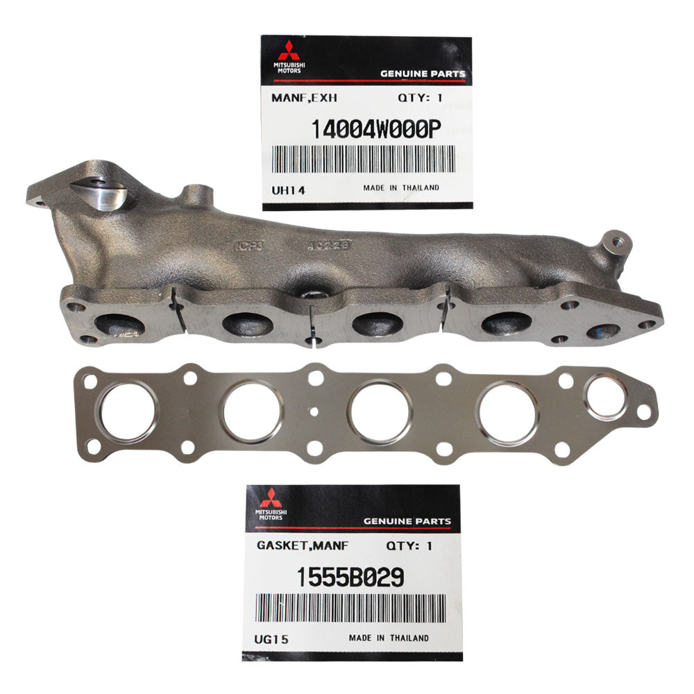 Genuine Exhaust Manifold & Gasket For Mitsubishi Pajero Sport 4N15 2.4 ...