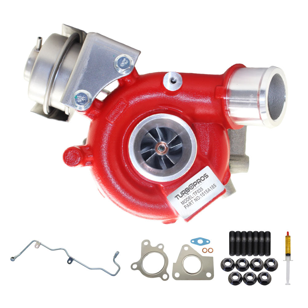 GEN1 High Flow Turbo Charger With Genuine Oil Feed Pipe For Mitsubishi ...