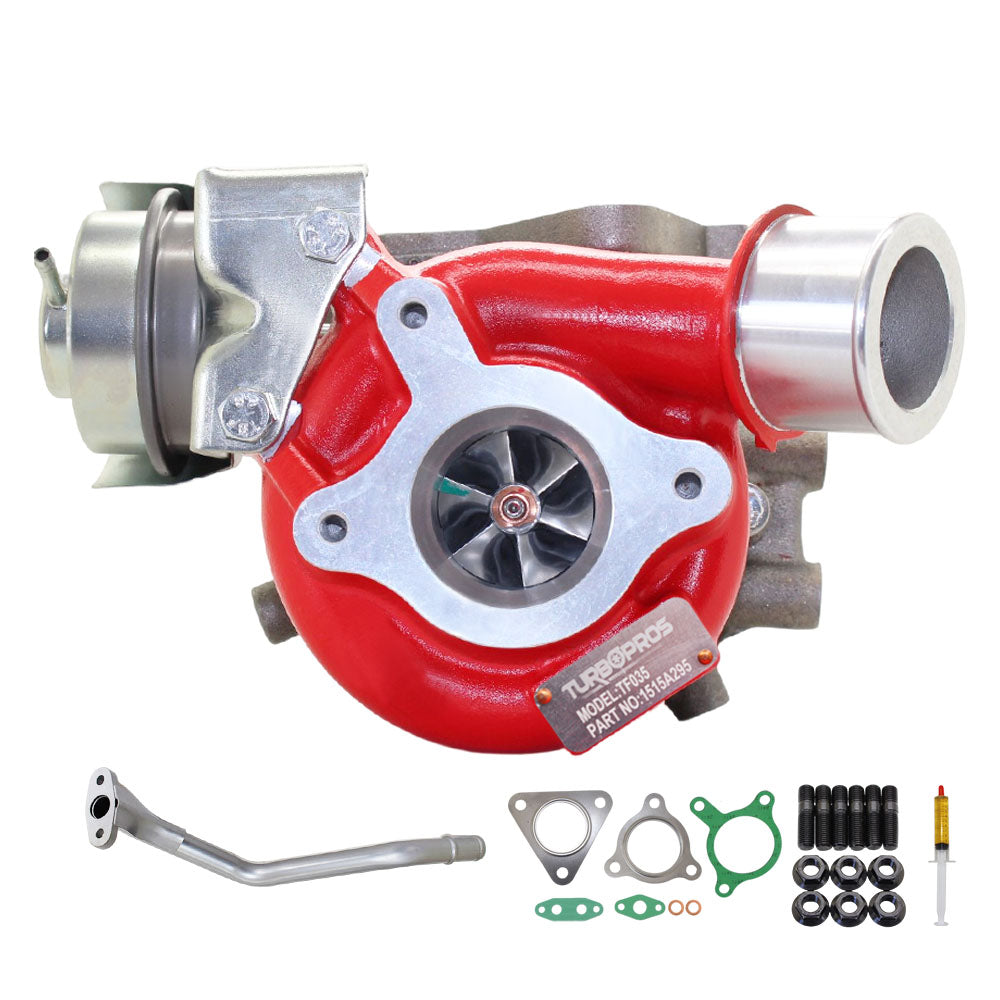 GEN1 High Flow Turbo Charger With Genuine Oil Return Pipe For Mitsubis ...
