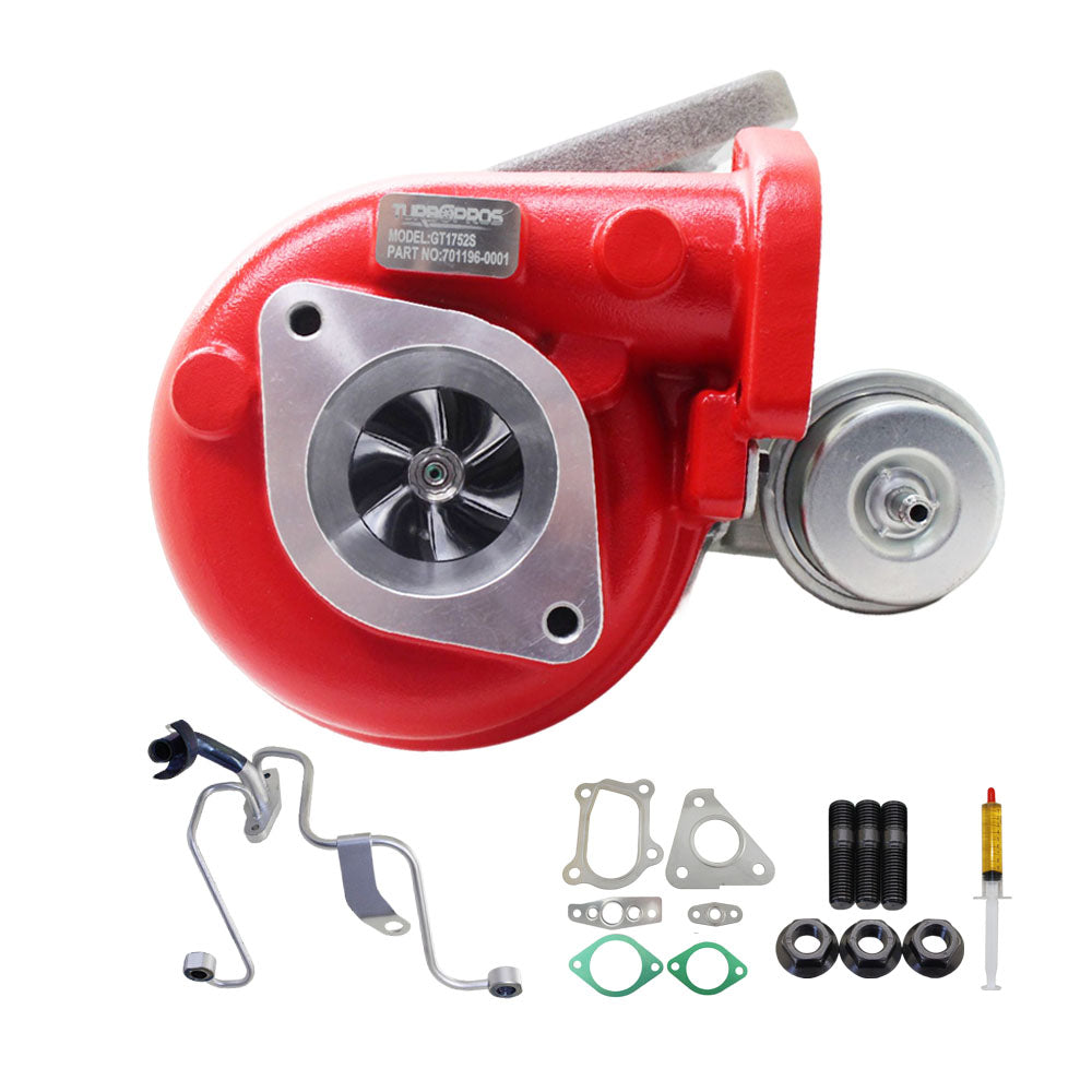 GEN1 High Flow Turbo Charger With Genuine Oil Feed & Return Pipe For N ...