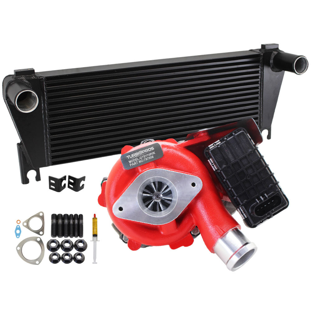GEN1 High Flow Turbo Charger With 70mm Intercooler For Ford Ranger 2.2 ...