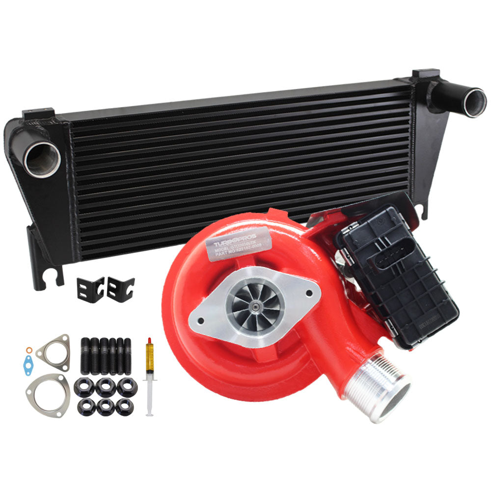 GEN1 High Flow Turbo Charger With 70mm Intercooler For Ford Ranger 3.2 ...