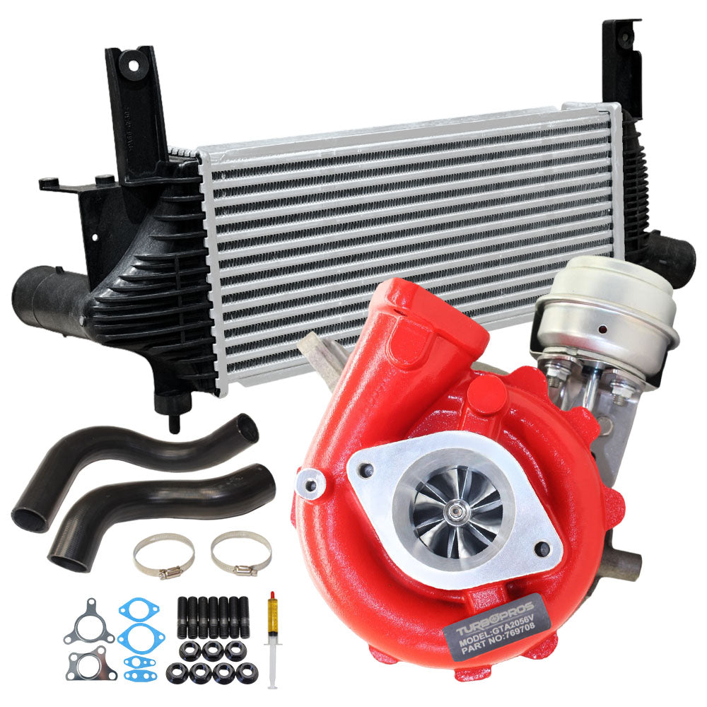 GEN1 High Flow Turbo Charger With 62mm Intercooler & Hoses For Nissan ...
