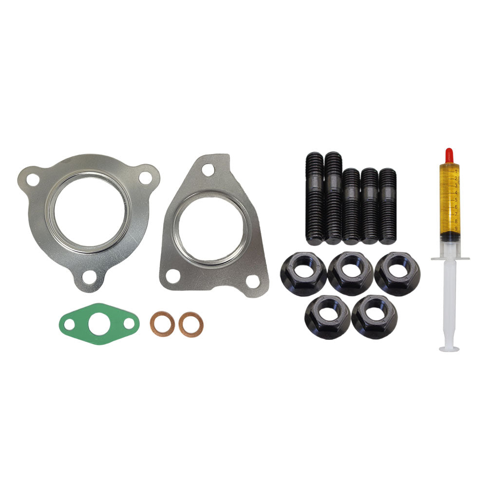 Turbo Charger Installation Stud, Gasket & Lubricant Kit For Nissan Qas ...