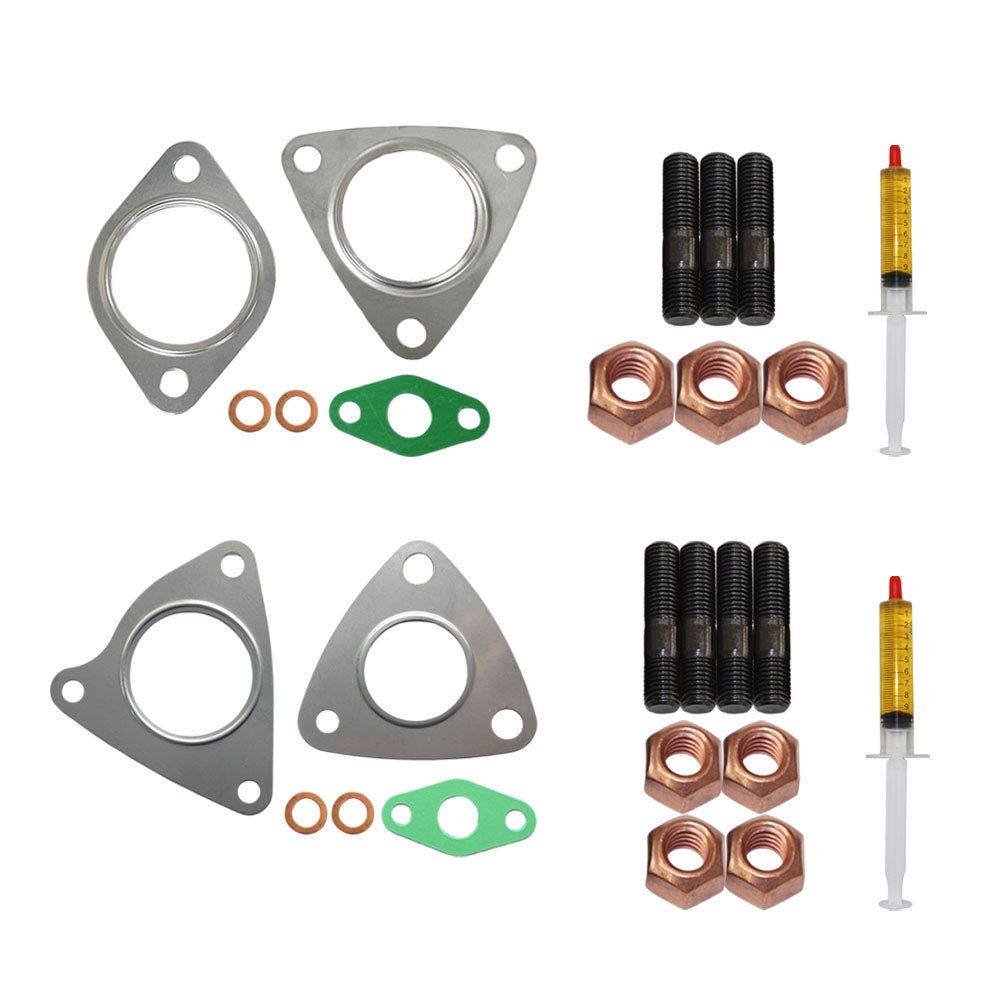 Turbo Charger Installation Stud, Gasket & Lubricant Kit For Jaguar XJ ...
