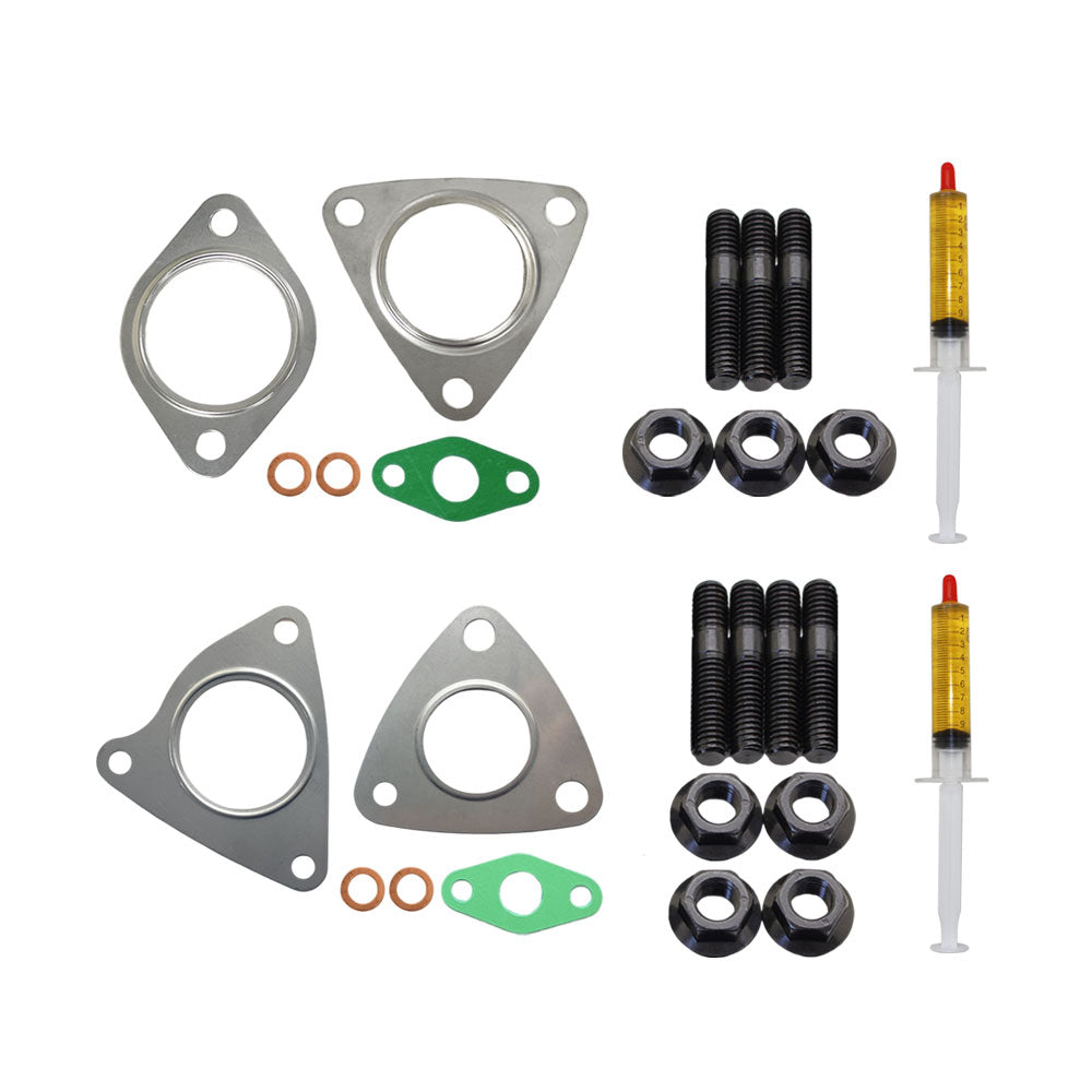 Turbo Charger Installation Stud, Gasket & Lubricant Kit For Jaguar XJ ...