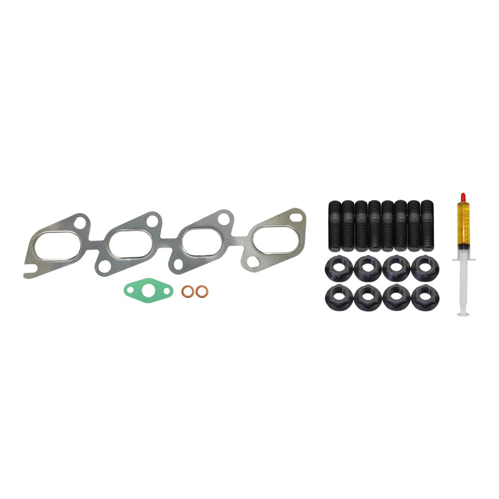 Turbo Charger & Exhaust Manifold Installation Stud, Gasket & Lubricant ...