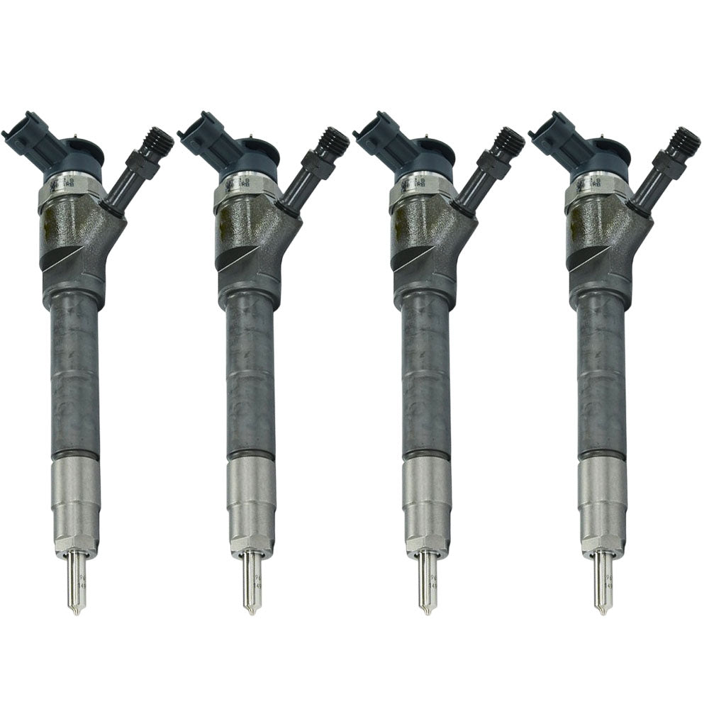 Set of 4-Genuine Bosch Diesel Fuel Injector For Mazda BT50 UN WLAT 2.5 ...