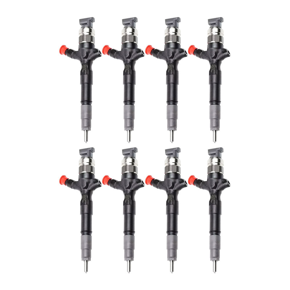 Set of 8-Genuine Denso Diesel Fuel Injector For Toyota LandCruiser 200 ...