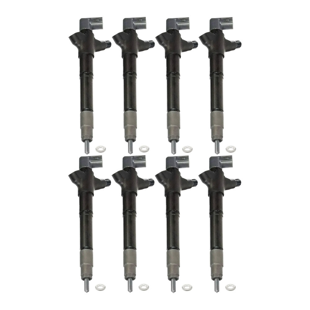 Set of 8-Genuine Denso Diesel Fuel Injector For Toyota LandCruiser VDJ ...