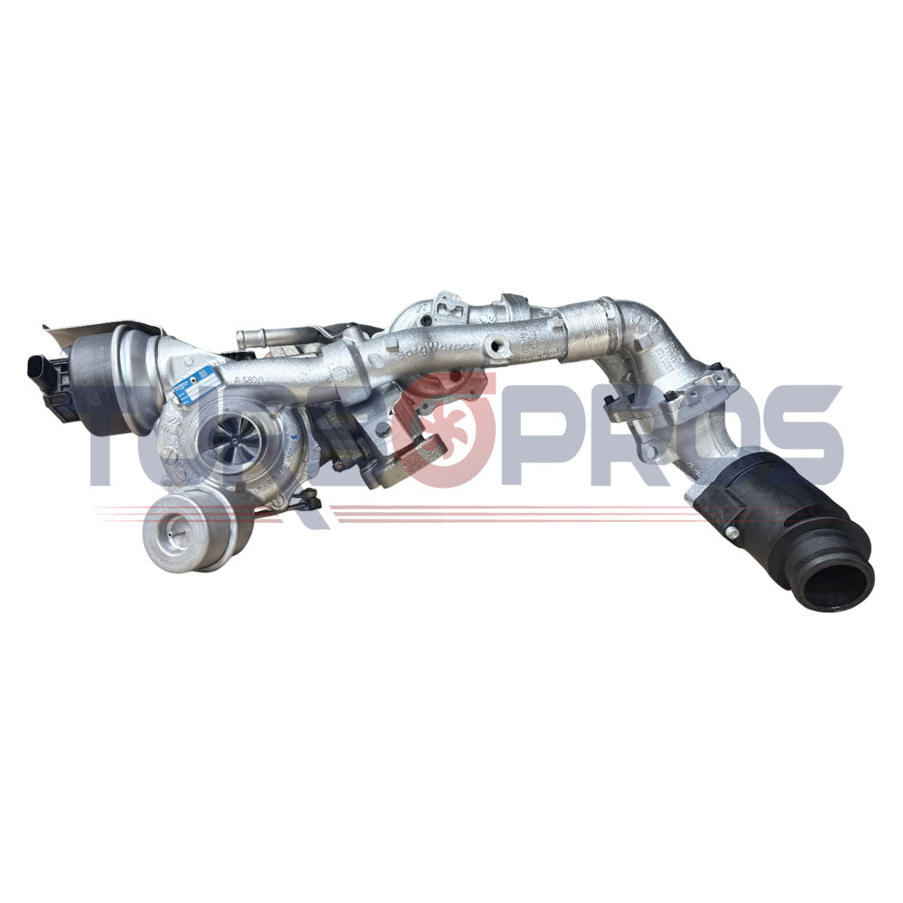 Genuine Bi-Turbo Charger KP35 + K04 For Volkswagen Multivan T5 2.0L TD ...
