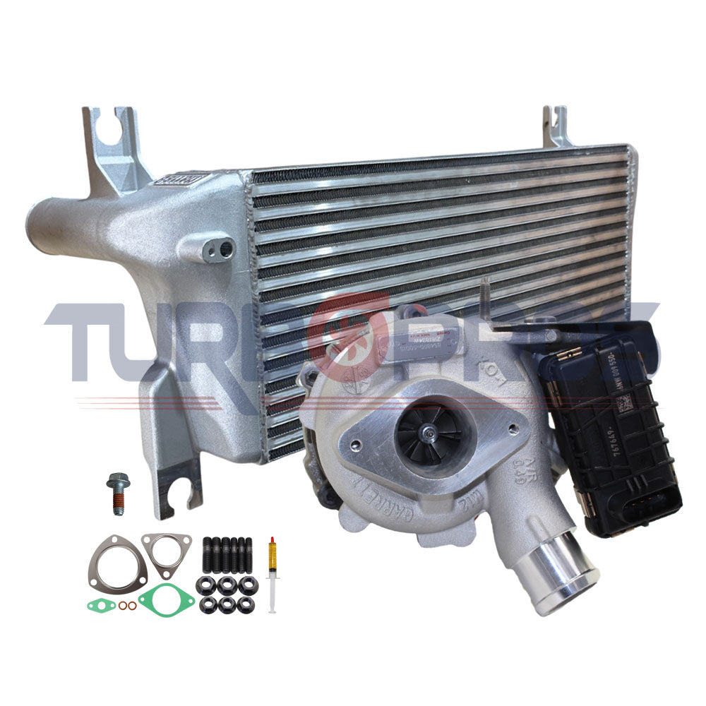 Genuine Turbo & Garrett PowerMax Intercooler For Ford Ranger 2.2L 2011 ...