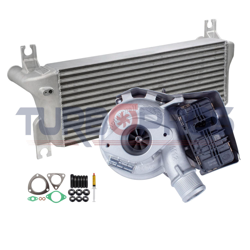 Genuine Turbo & Garrett PowerMax Intercooler For Ford Ranger 2.2L 2015 ...
