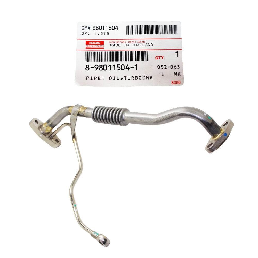 Genuine Turbo Charger Oil Feed & Return Pipe For Holden Colorado RC 4J ...