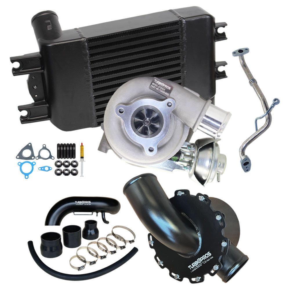 Upgrade Turbo, Intercooler, Airbox and Piping Kit For Nissan Patrol ZD ...