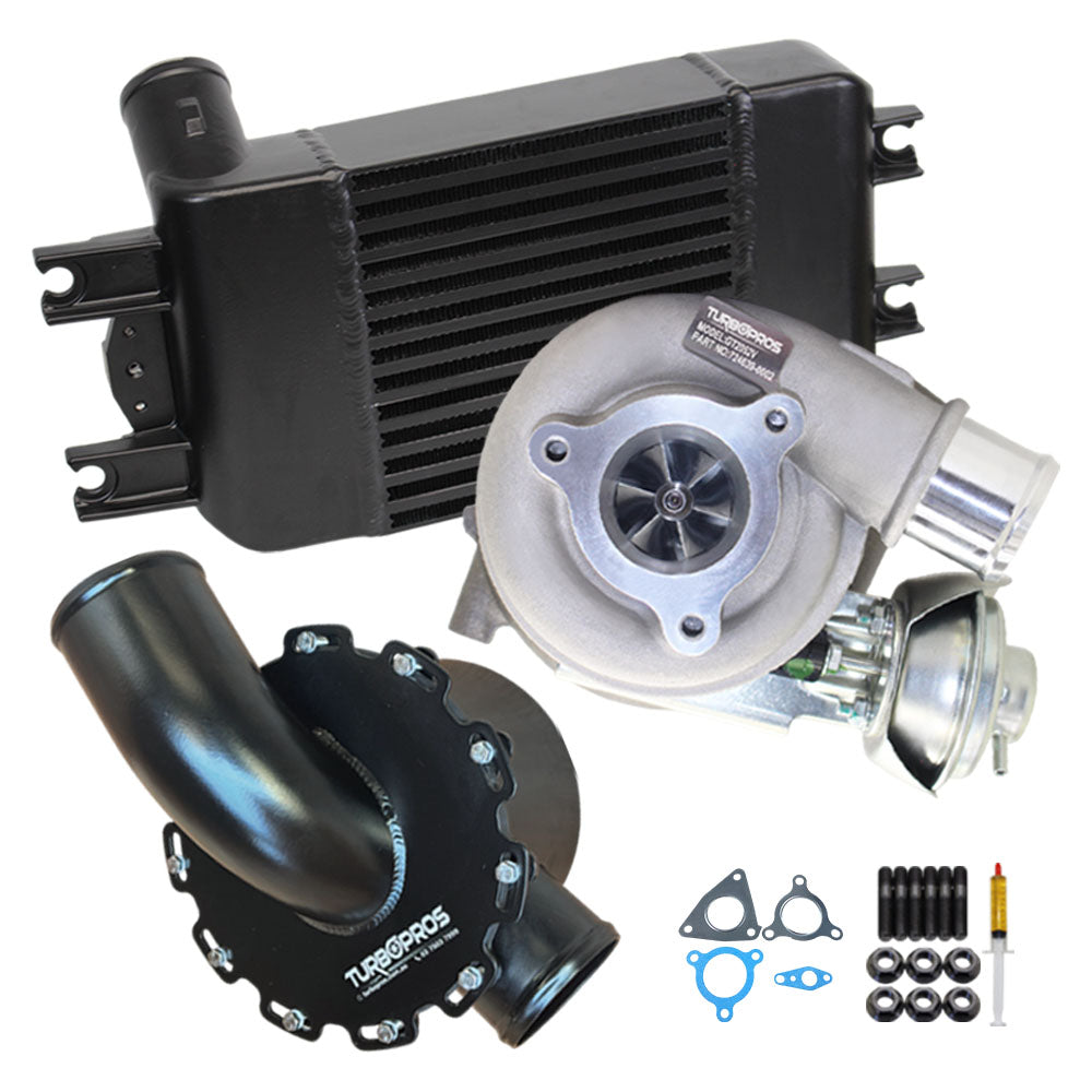Upgrade Turbo, Intercooler and Air Box For Nissan Patrol ZD30 3.0L ...