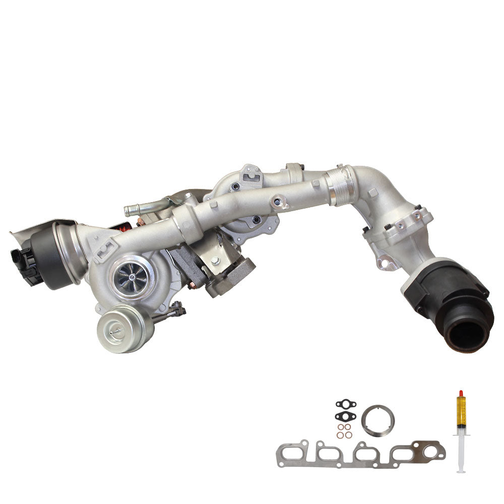 Upgrade Billet Bi-Turbo Charger For Volkswagen Multivan T5 2.0L TDI 20 ...