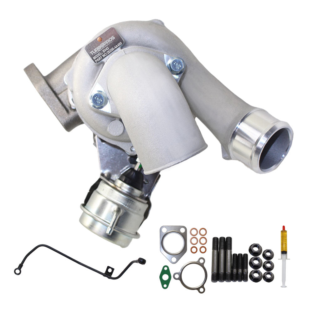 Upgrade Billet Turbo Charger With Genuine Oil Feed Pipe For Hyundai iL ...