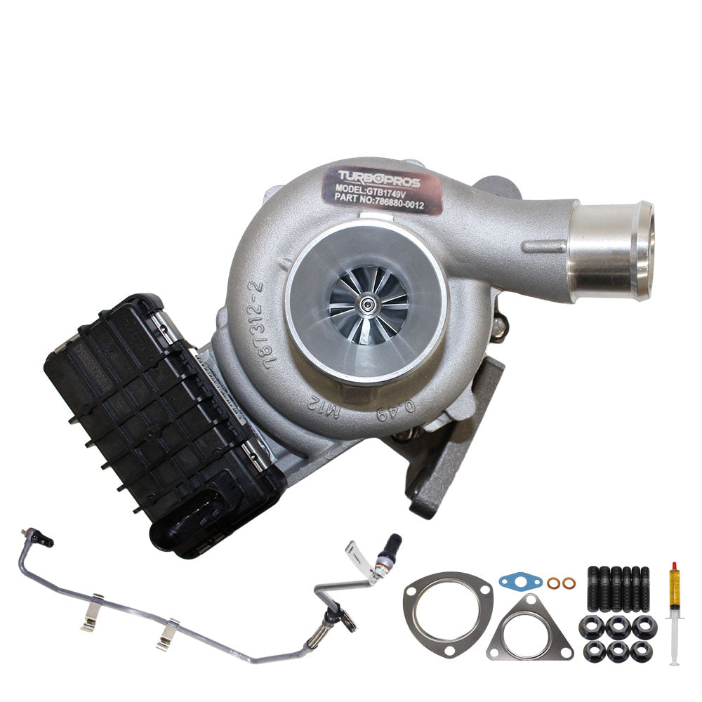 Upgrade Billet Turbo Charger With Genuine Oil Feed Pipe For Ford Trans ...