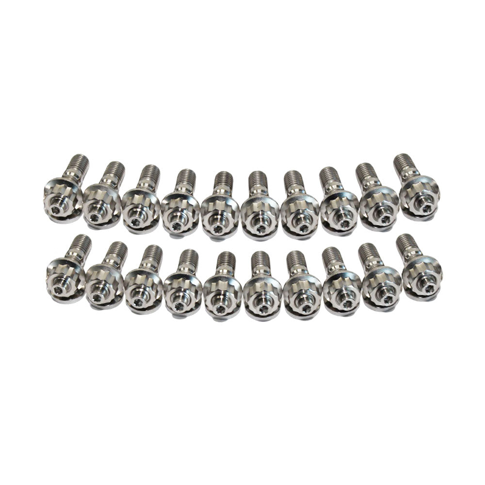 20 Pcs M10x1.5x45mm Titanium Stud Kit for Manifold & Turbo — Turbo Pros